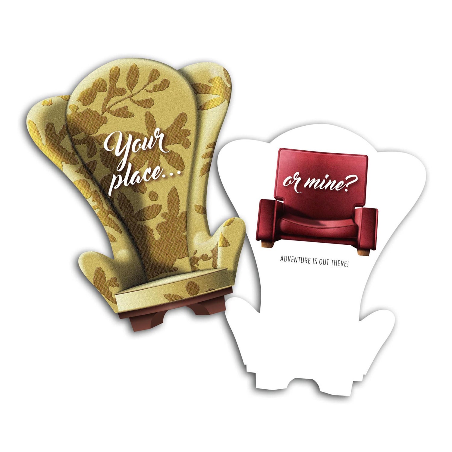 Up Movie Carl and Ellie Chairs Card. Perfect for Valentines Day - Etsy