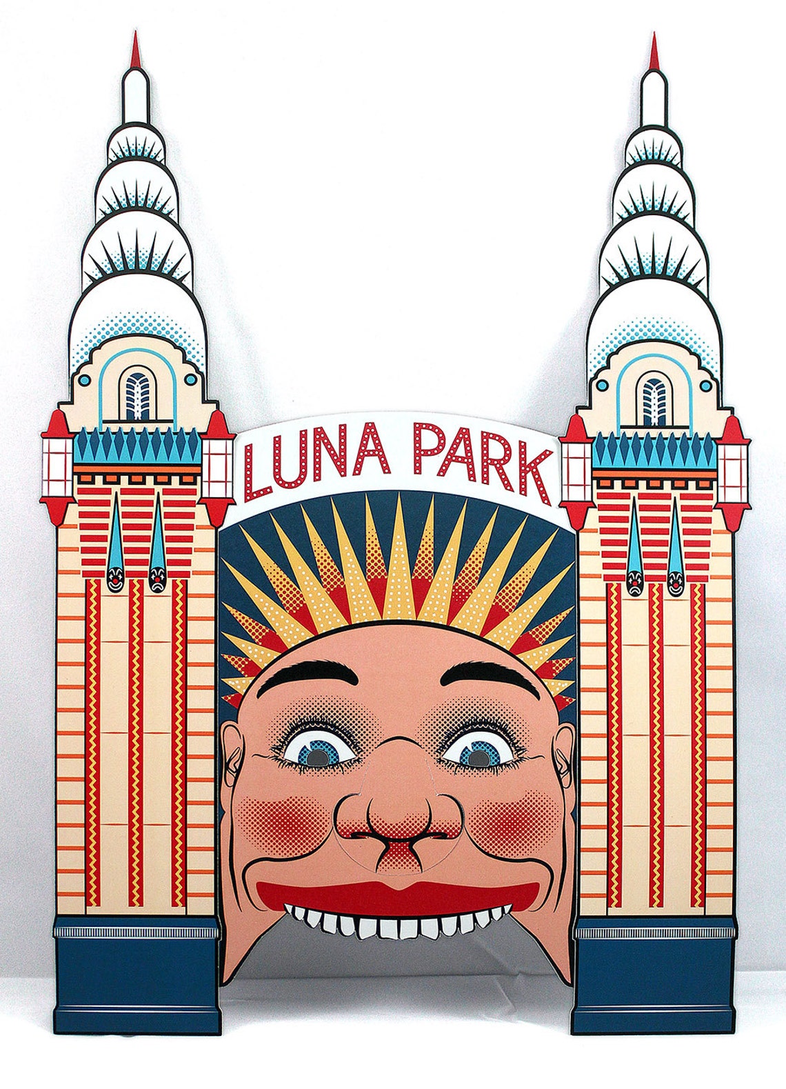 Luna Park Face Mask - Etsy Australia