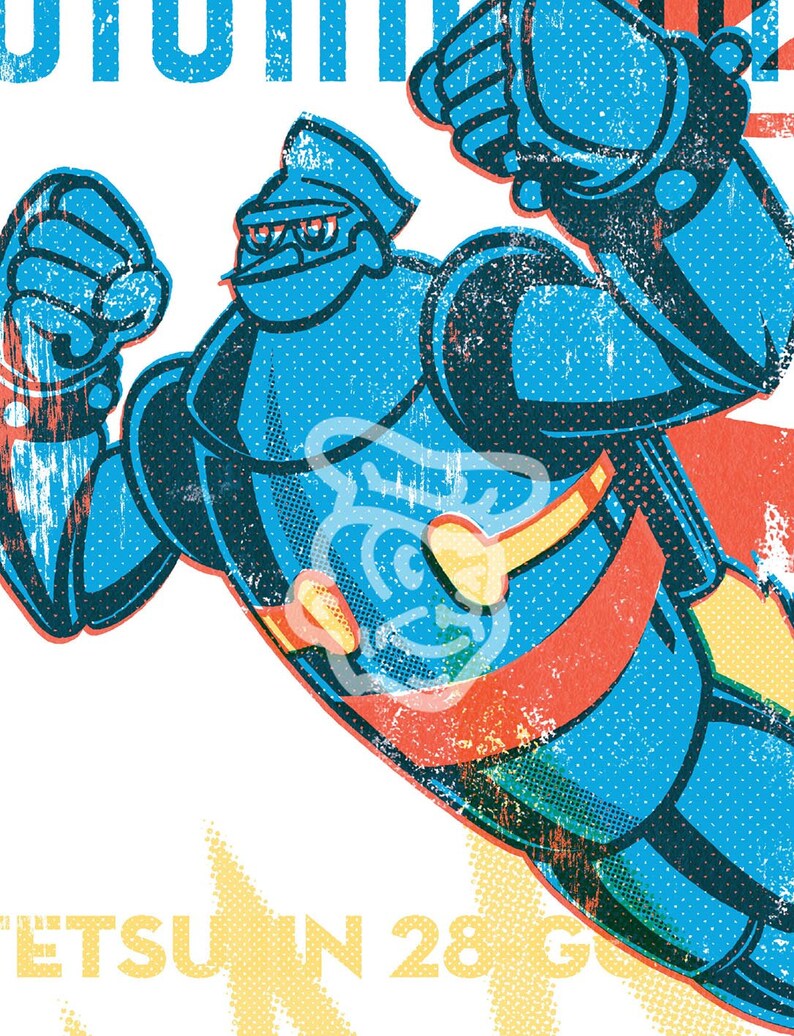 Gigantor the Space-age Robot poster | Etsy