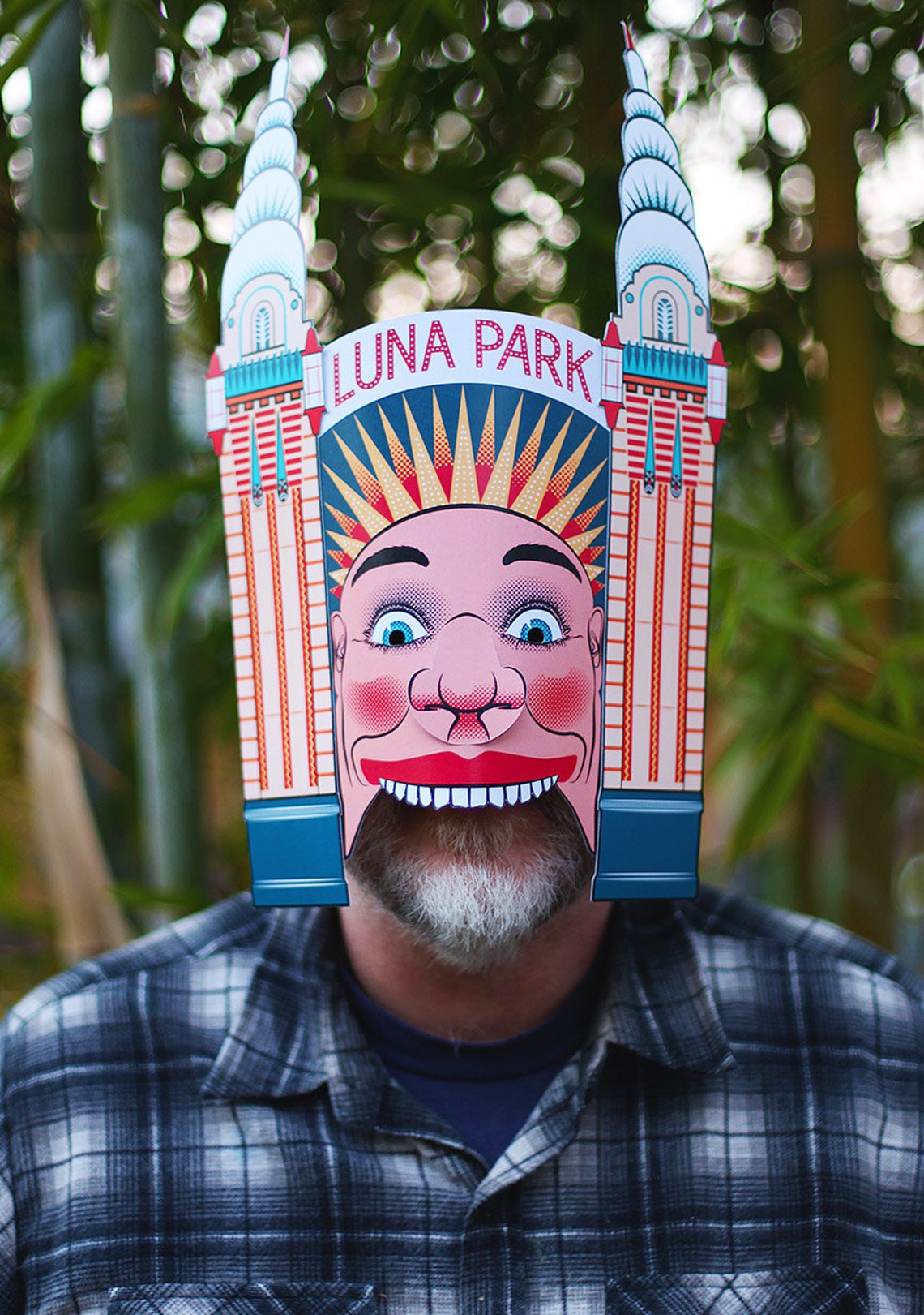 Luna Park Face Mask - Etsy Australia