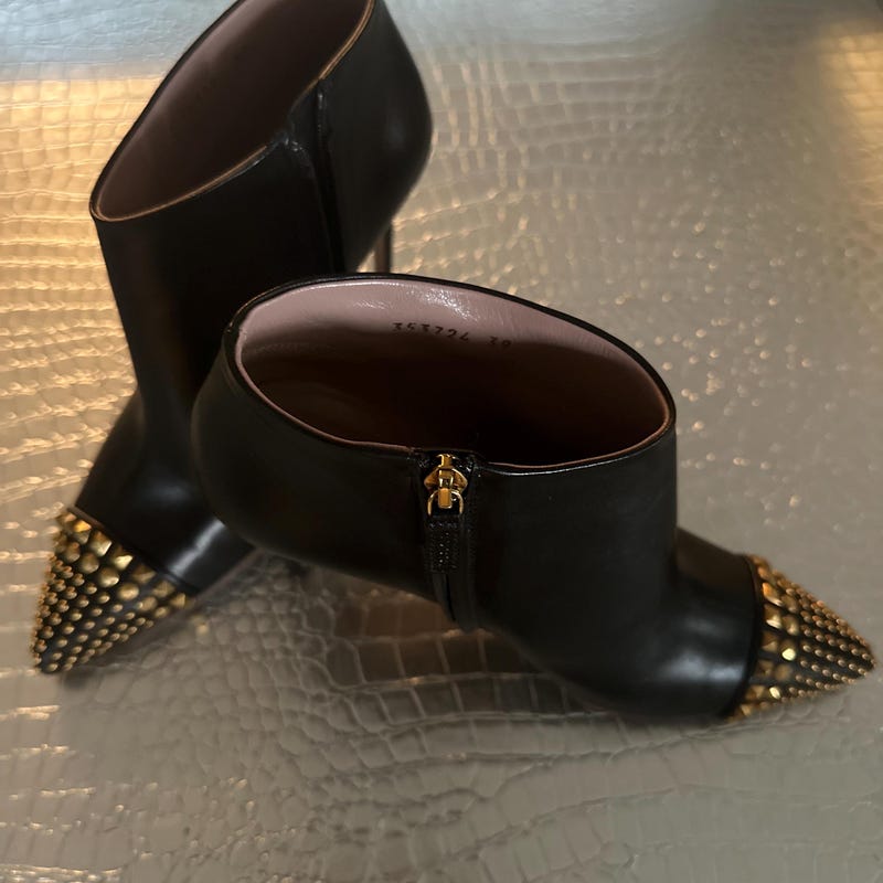 Italian Leather Booties - Etsy