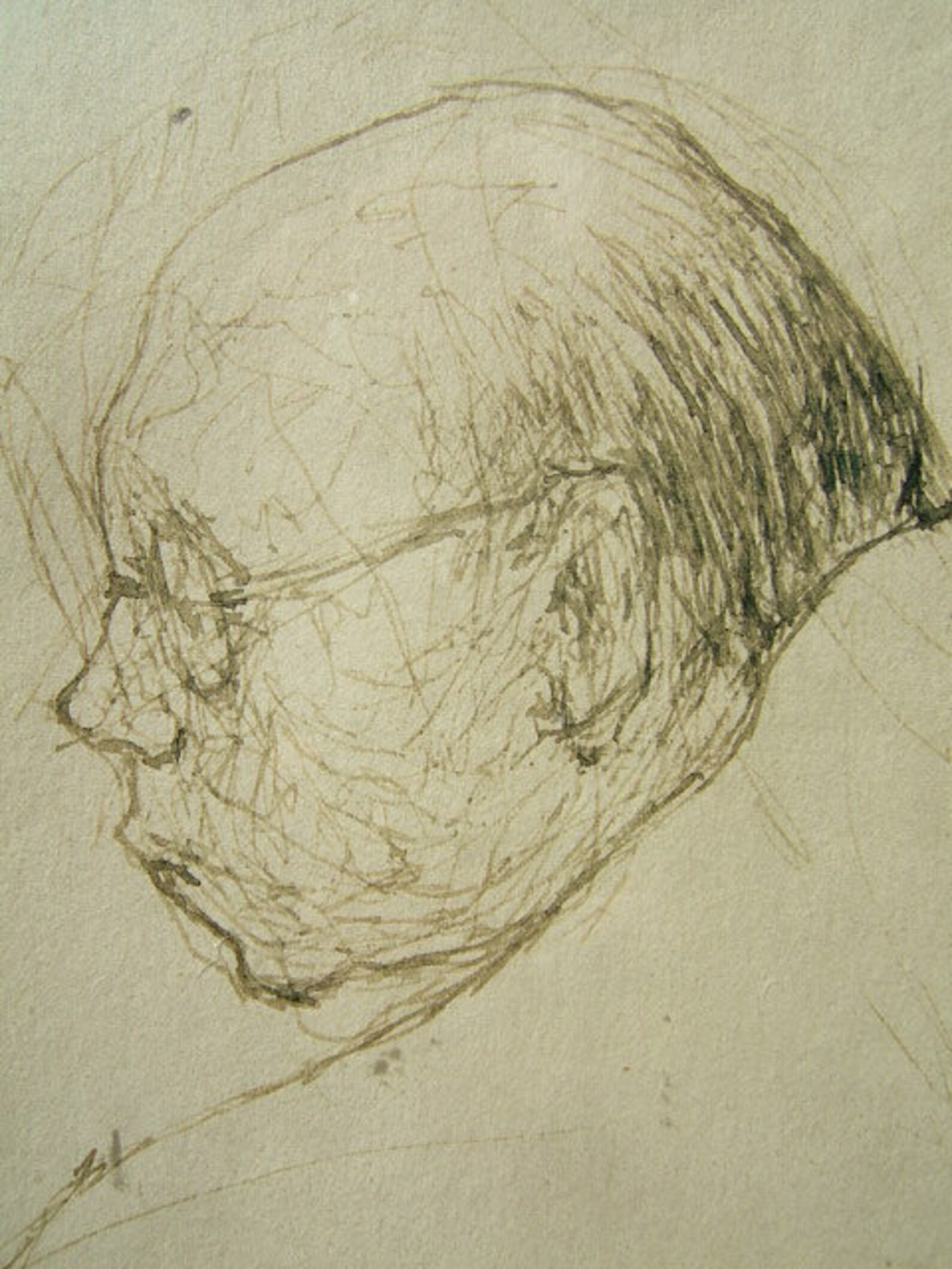 Pen and Ink Drawing Suitable for Framing and Wall Hanging. "man on ...