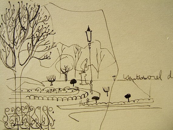 How To Draw A Park Scene