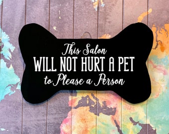 Pet Grooming Sign | Etsy