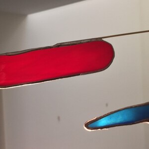 Modern Art Glass Mobile - Etsy