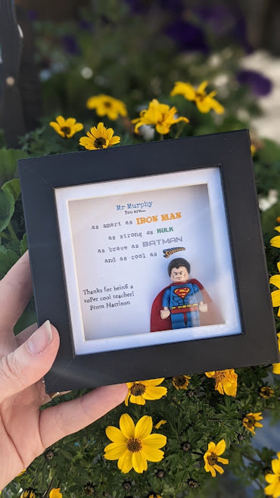 Personalised Superhero Teacher End of Term Gift - Etsy UK