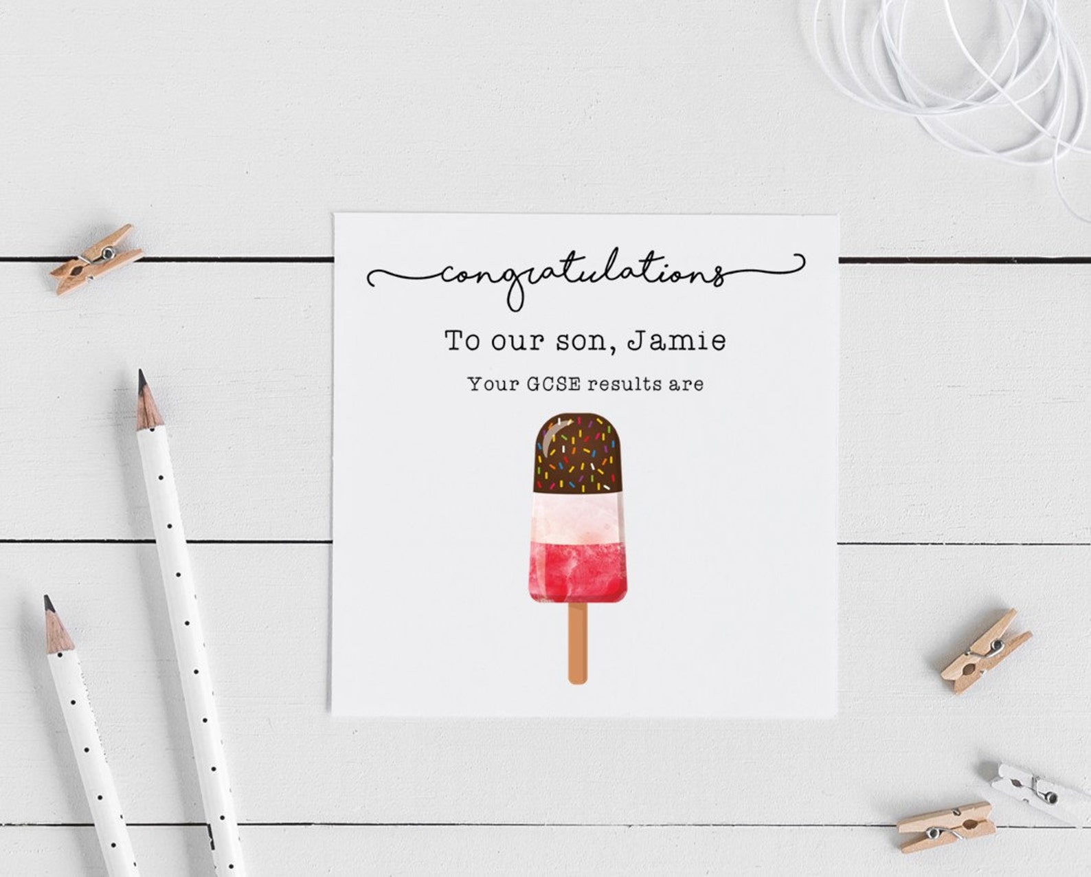 Personalised Exam Congratulations GCSE Alevel Degree Well - Etsy