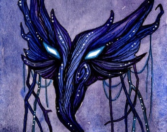 Forest Spirit Mask - Etsy