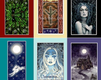 Wiccan Winter Solstice Cards - Etsy