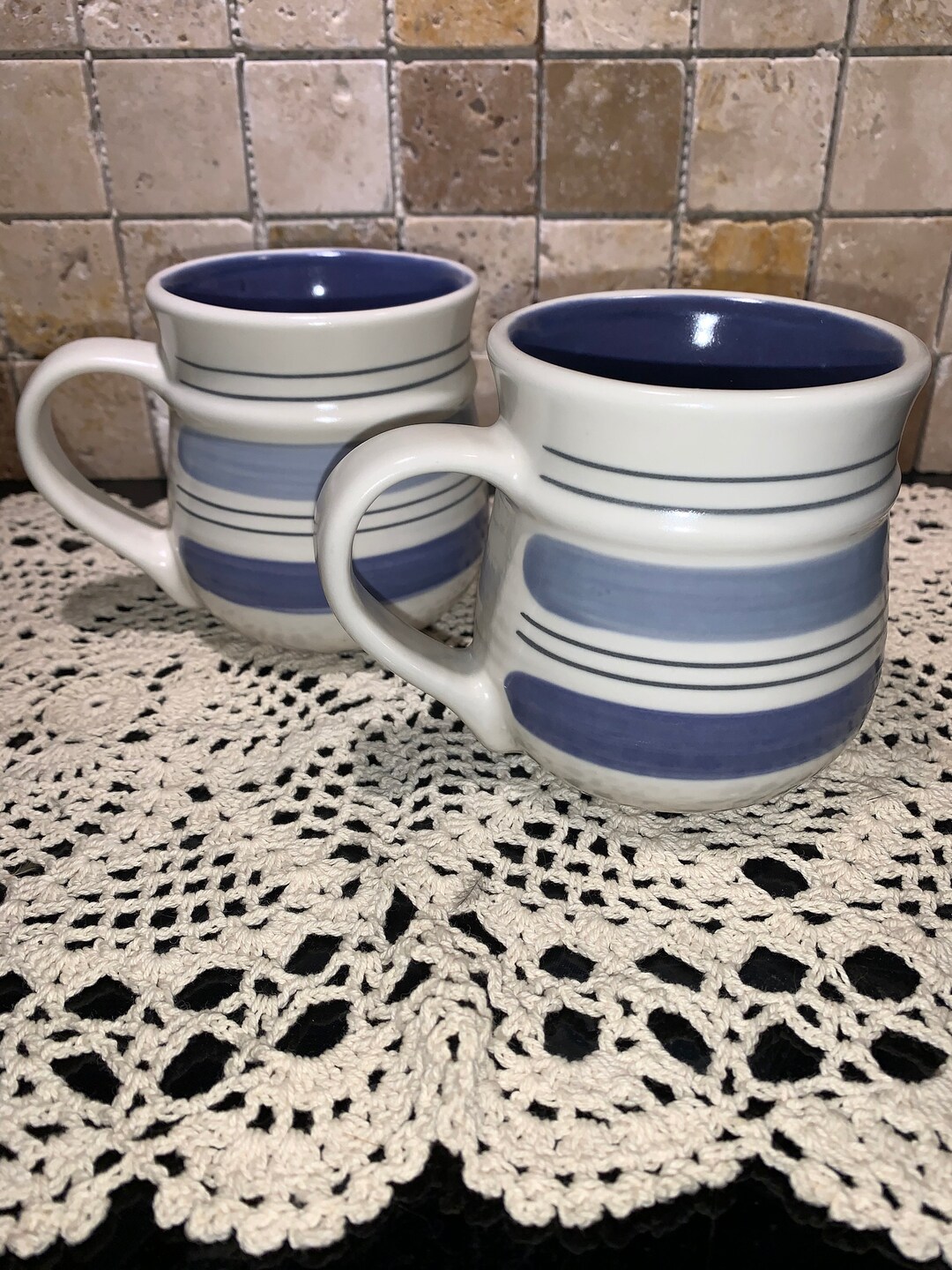 Pfaltzgraff Rio Coffee Mugs Set of 2 - Etsy