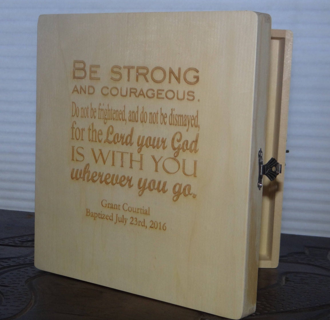 Personalized Engraved Wood Box - Etsy