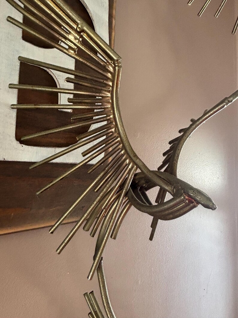 MCM Birds in Flight Signed Cjere Statue - Etsy