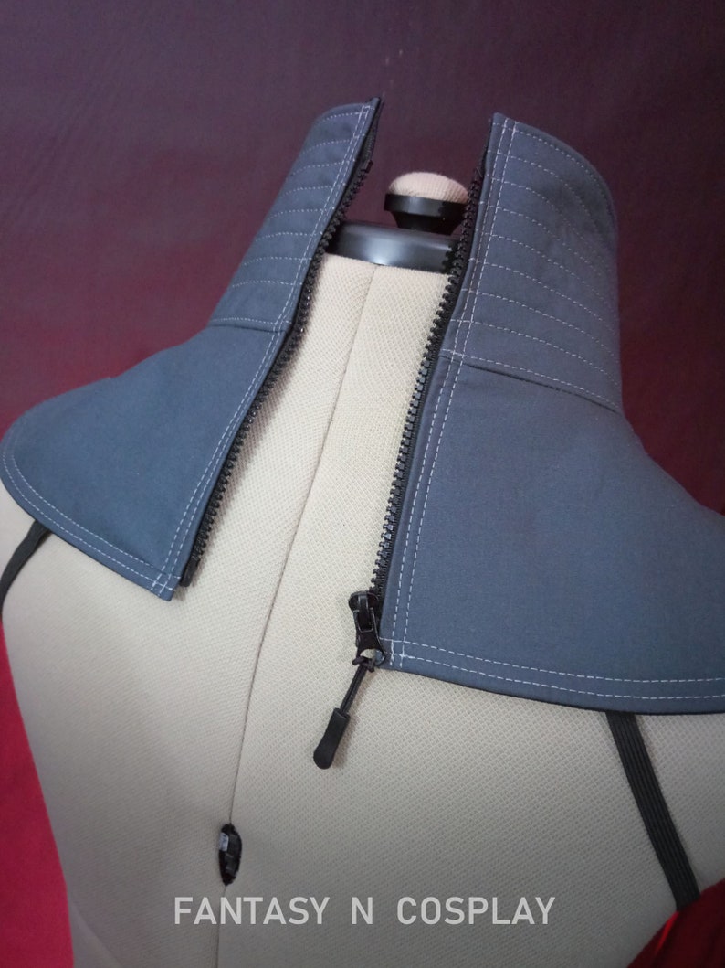 Star Wars Mandalorian Neck Seal With Zipper Cosplay Costume - Etsy