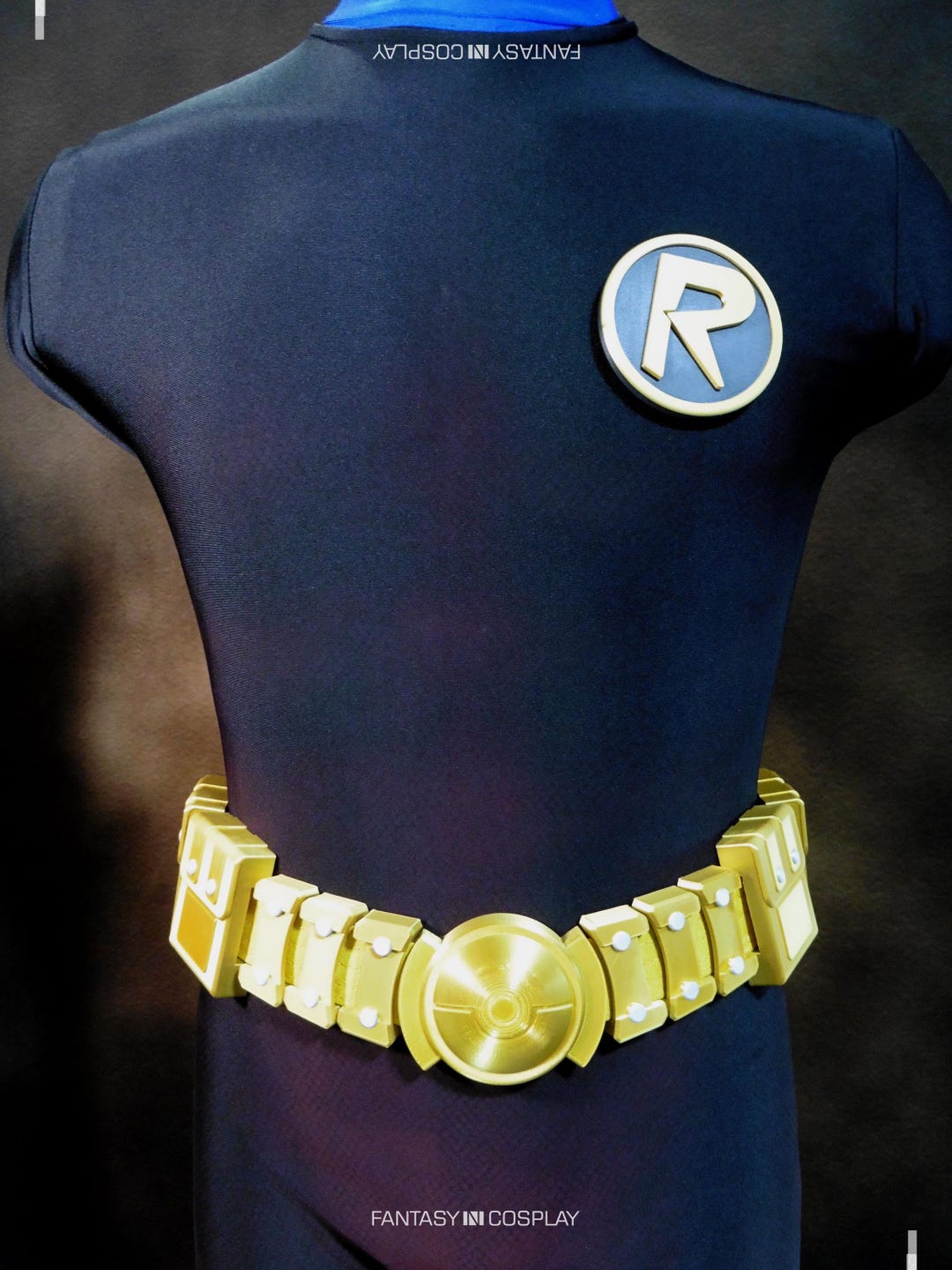 Damian Wayne ROBIN Utility Belt and Emblem COLOR 3D Printed - Cosplay ...
