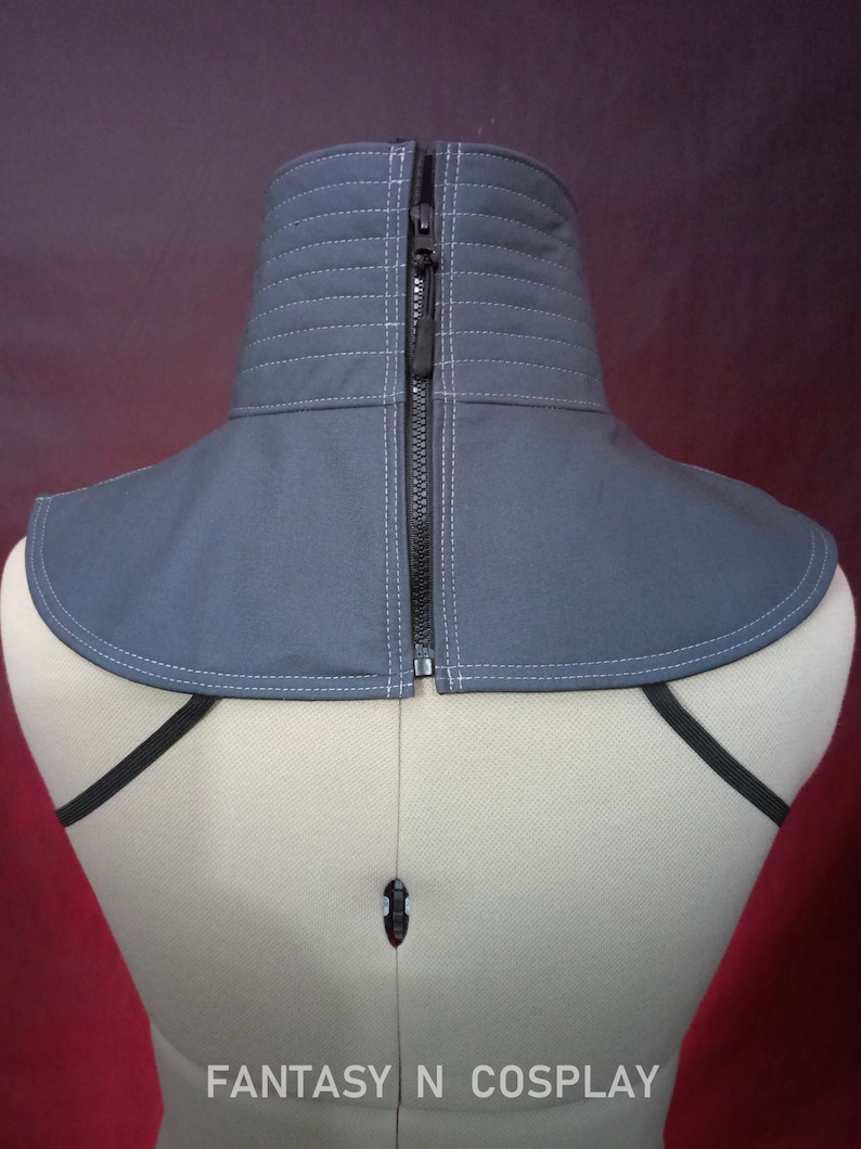 Star Wars Mandalorian Neck Seal With Zipper Cosplay Costume - Etsy
