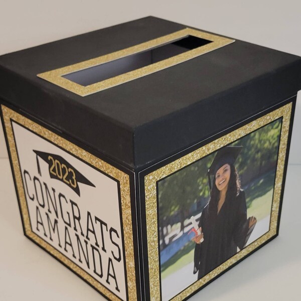 Graduation Card Box - Etsy