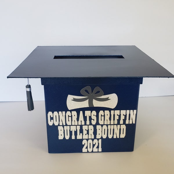 Graduation Card Box - Etsy