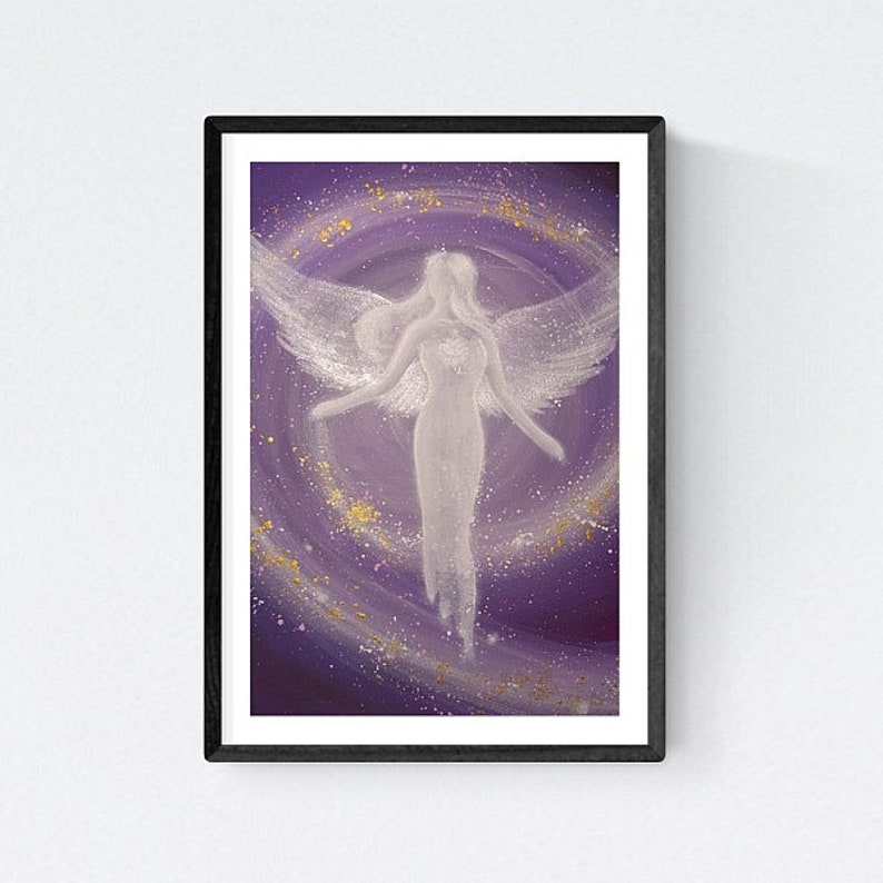 Angel Picture universal Life Energy Art Prints | Etsy