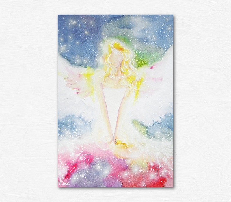 Abstract Angel Art Photo cosmic Dreams Perfect as - Etsy