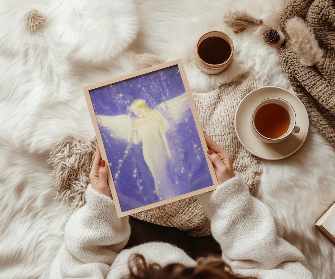 Guardian Angel Mural - Angel Poster - Wall Poster "from a Dream ...