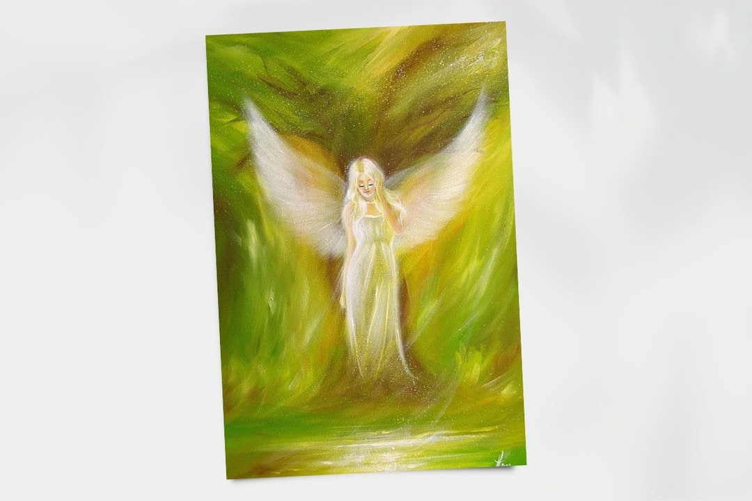 Angel Poster - Picture 'tree of Dreams' - Spiritual Strengthening ...