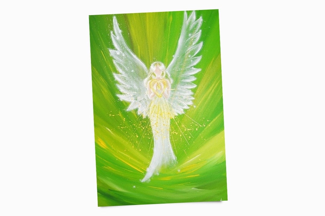 Angel Wall Poster - Picture 'feeling the Angels Love' - Spiritual ...