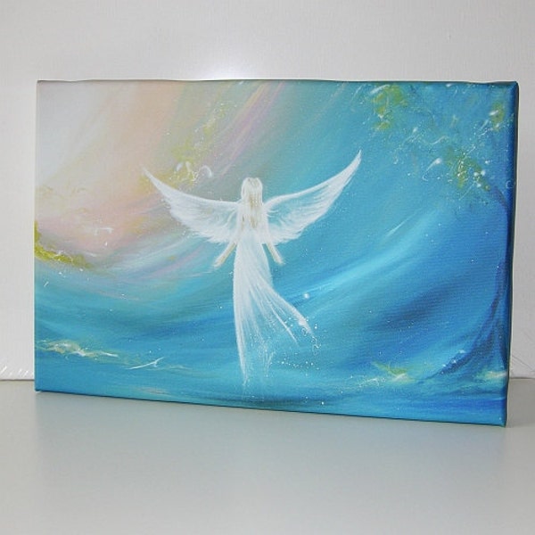 Abstract Angel Art - Etsy