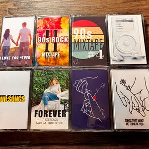 Make Your Own 60 Minute Mixtape - Custom Cassettes - Personalized Audio ...