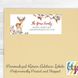 Address Labels, Return Address Labels, Stickers, Christmas Ornaments ...
