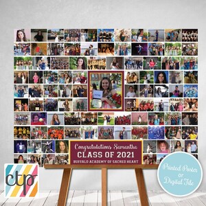 Personalized Graduation Gift Grad Photo Collage Class of - Etsy