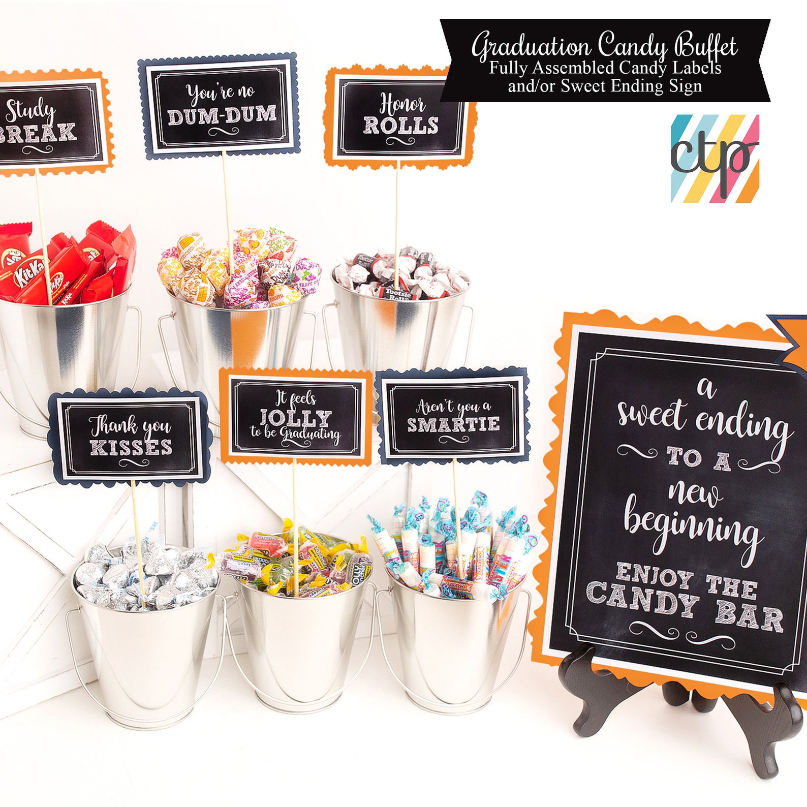 Graduation Candy Labels Graduation Party Decor Grad Candy - Etsy