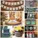 HALF TIME SNACKS Football Birthday Party Decorations Printed - Etsy