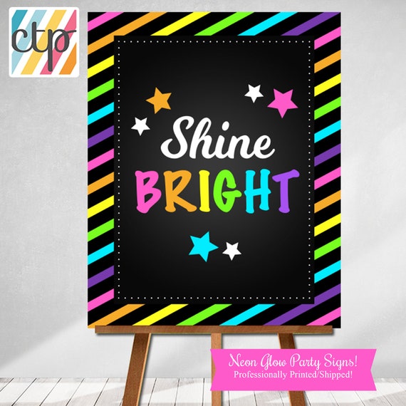 Neon Sign, Birthday Decorations, Glow in the Dark Party, Daughter, by ...