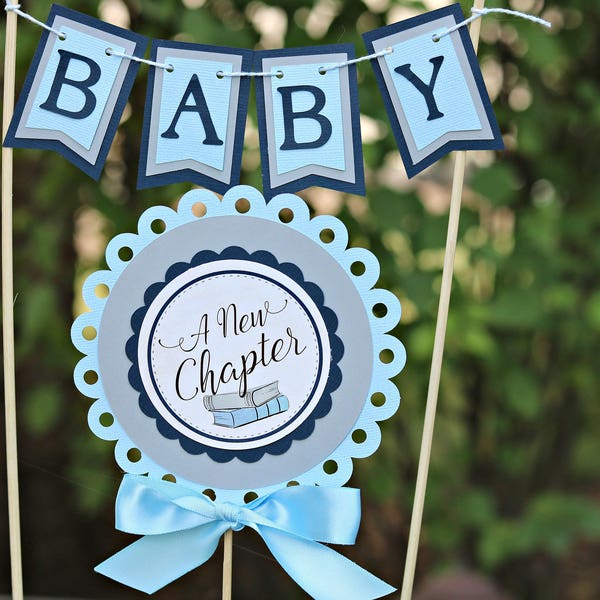 A New Chapter Cake Topper - Etsy