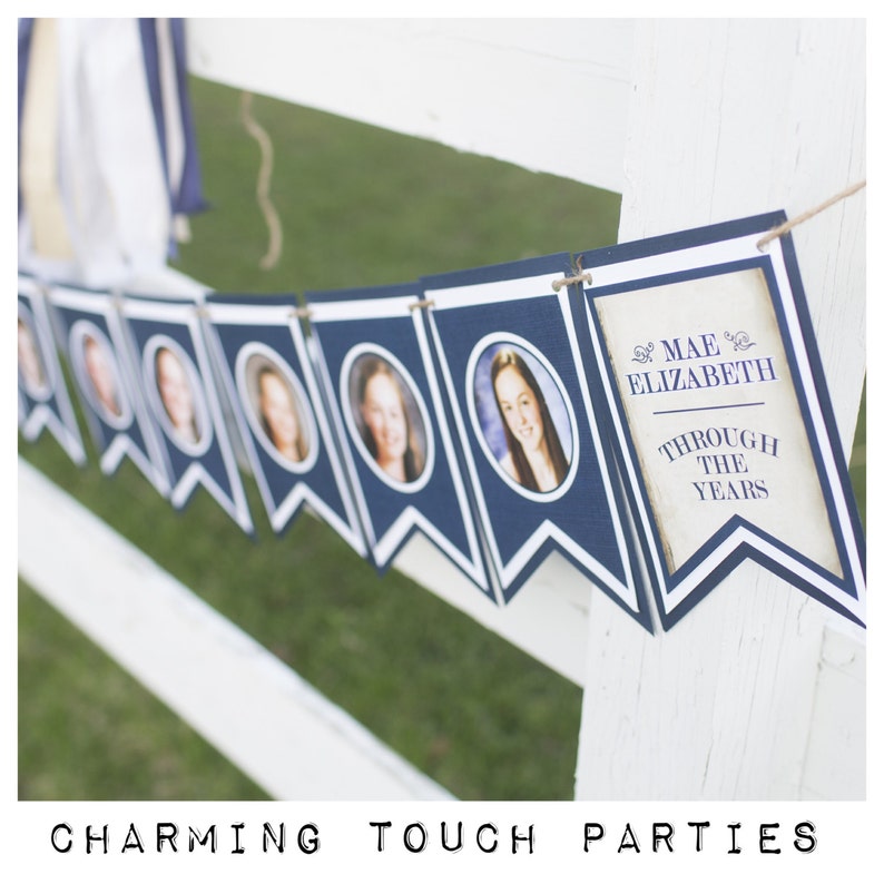 GRADUATION PARTY DECORATIONS Graduation Banner Memory Lane - Etsy