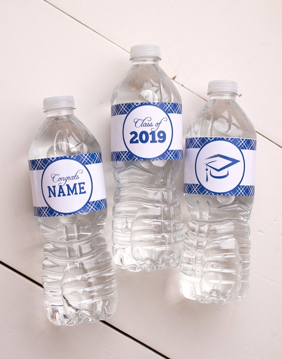 Graduation Party Decorations, Water Bottle Stickers, Water Bottle ...