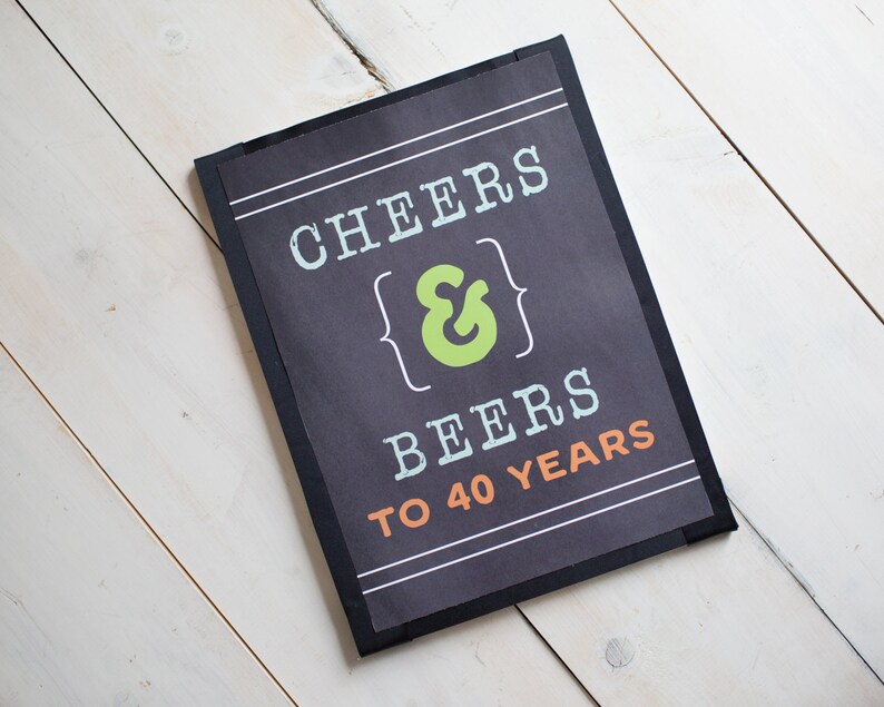 THIS KID is 40 40th Birthday Party Sign 40th Party | Etsy