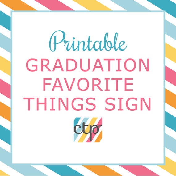 Graduation Party Sign, Graduation Signs, Graduation Poster, Printable ...