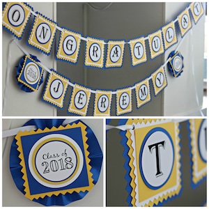 GRADUATION BANNER, Graduation Party Decorations, Class of 2025 Banner ...