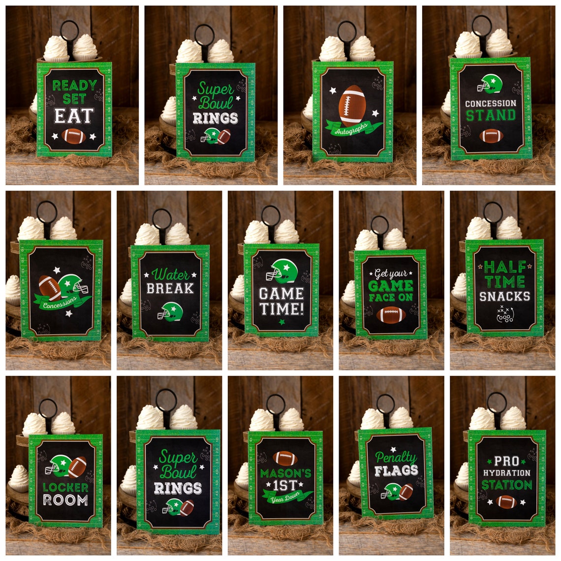 Water Break Custom Sign Football Signs First Birthday Boy | Etsy