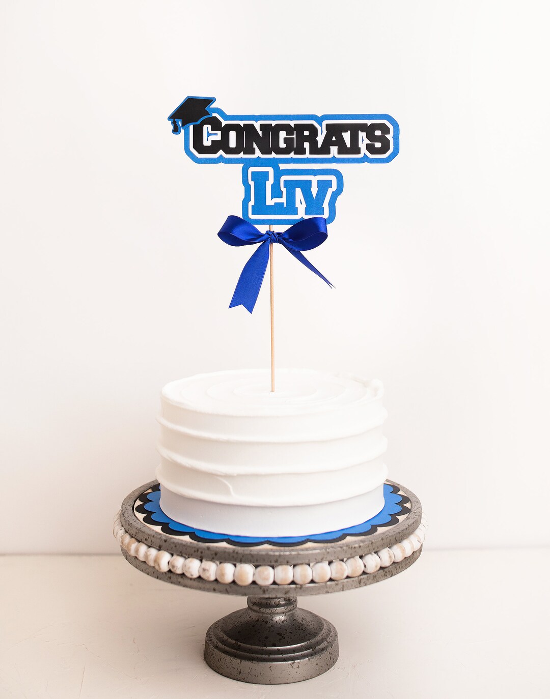 Topper de pastel de graduación, topper de pastel personalizado ...
