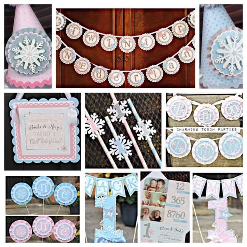 HOT COCOA CUPS Girl Winter Onederland Winter Wonderland 1st | Etsy