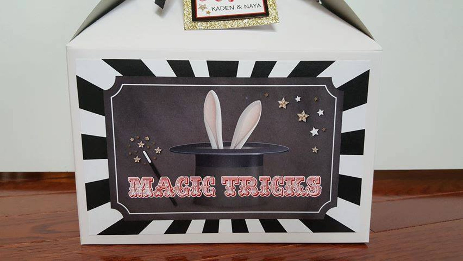 MAGIC SHOW BIRTHDAY Favor Box Favor Tags Magic Party Favor | Etsy