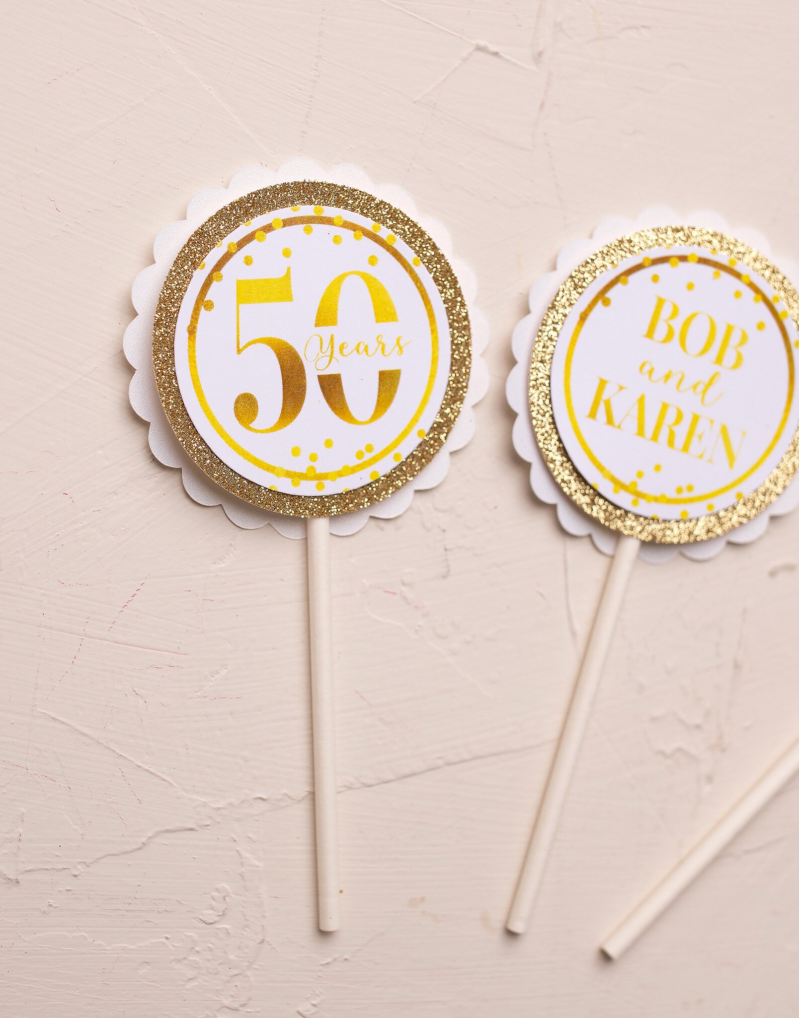 GOLDEN ANNIVERSARY 50th Anniversary Party Decorations - Etsy
