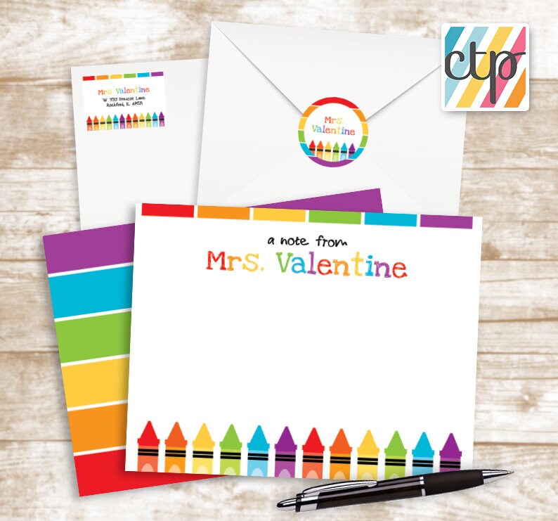 Personalized Stationery Teacher Notepad Teacher Appreciation | Etsy