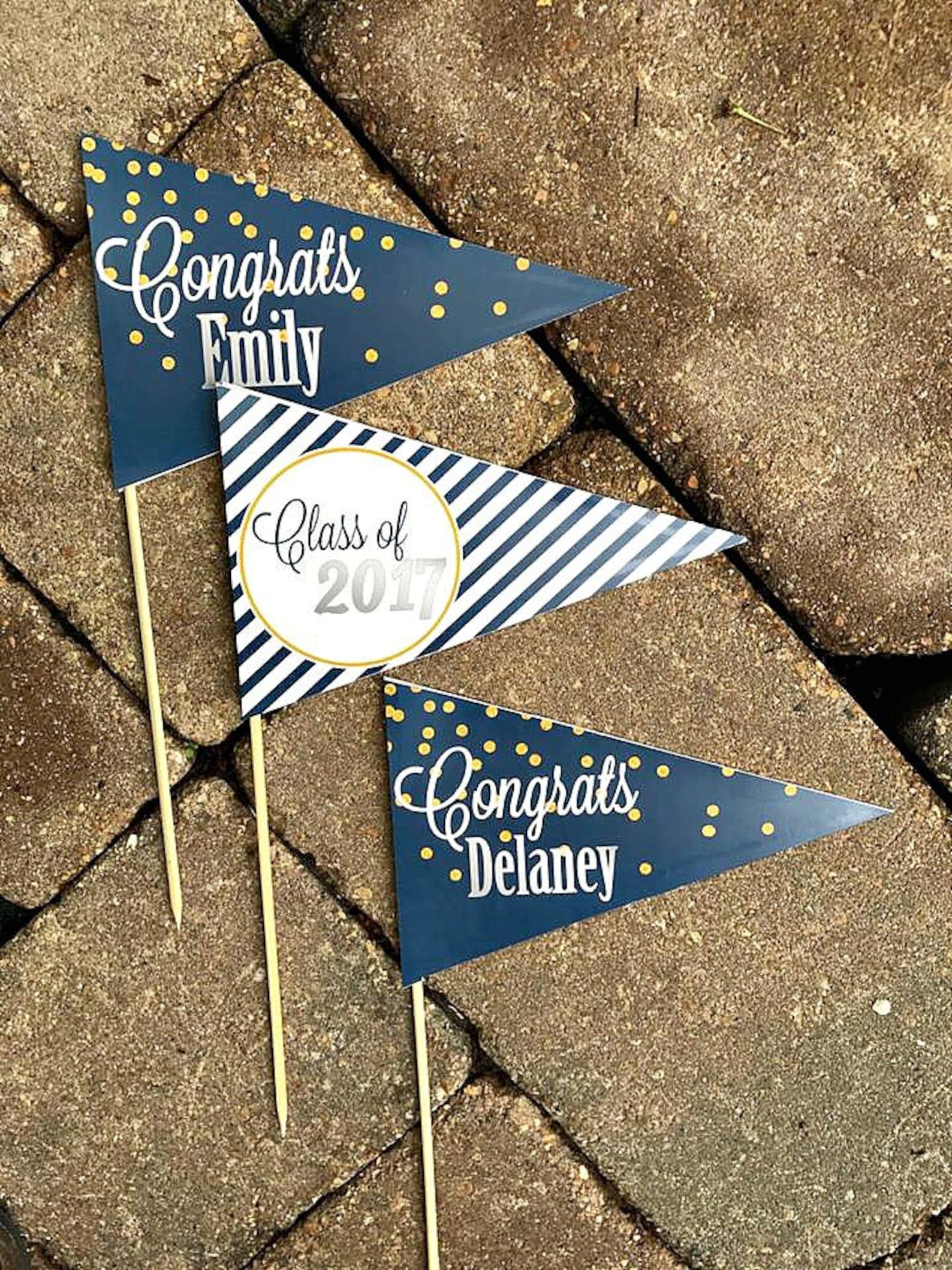 GRADUATION PARTY DECORATIONS Graduation Centerpiece Grad - Etsy