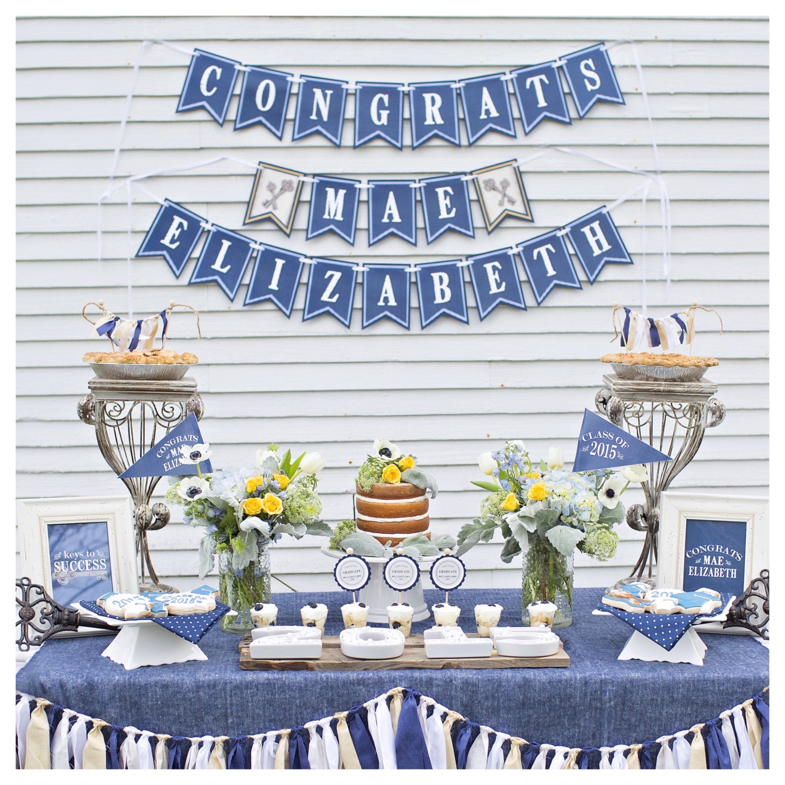Graduation Party Decorations Graduation Centerpiece Daughter - Etsy