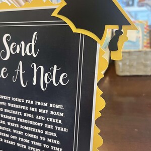 PRINTED, Congratulations Graduate Note, Advice, Memory, Well Wishes ...