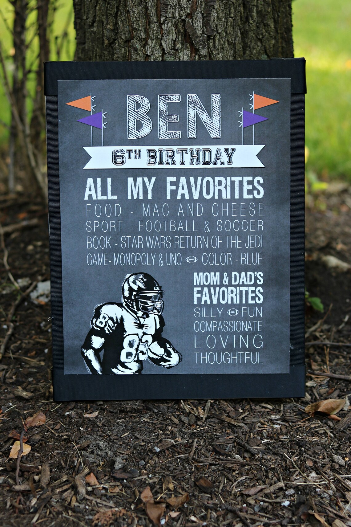 BOY SPORTS THEME, Football Birthday Party Decor, Penalty Flags Label ...