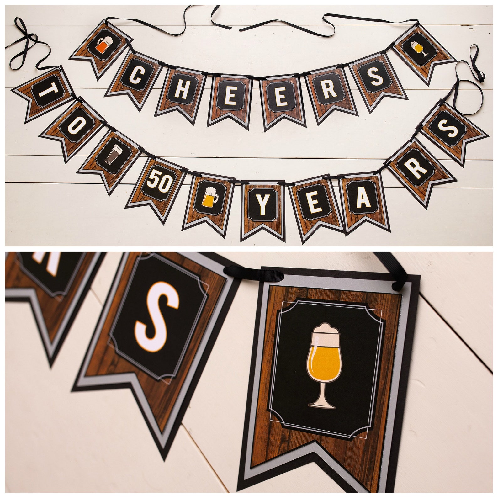 50th Birthday Centerpiece, Beer Centerpiece, Centerpiece Sticks, 50th ...